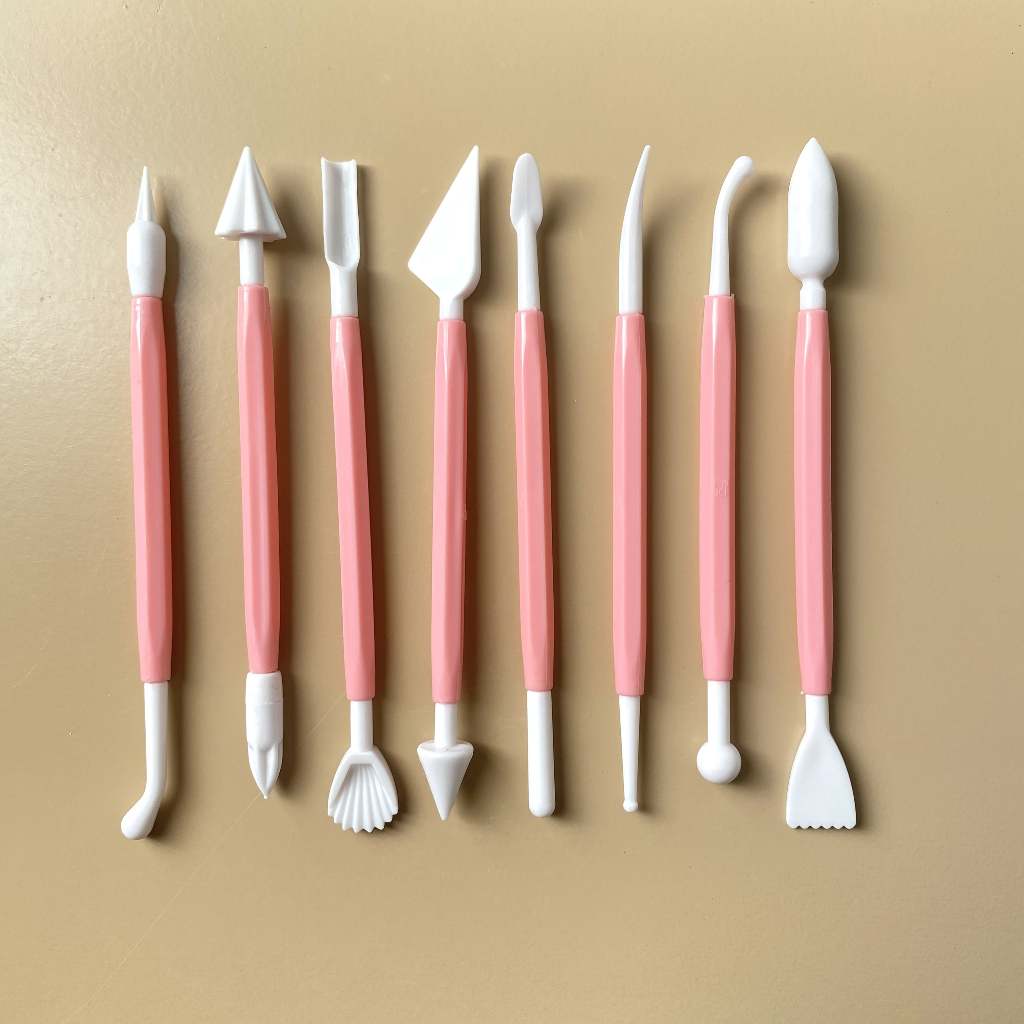 Jual 8pcs Clay Tools - Fondant Tools - Alat Pembentuk Fondant Kue ...