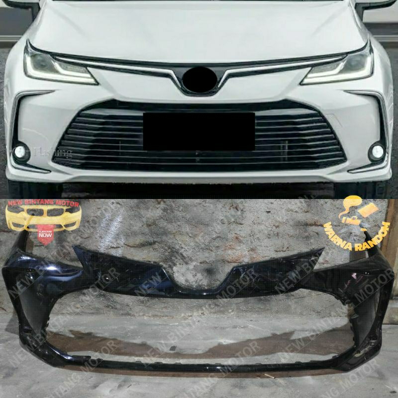 Jual Bumper depan corolla altis facelift 2020 2022 original | Shopee ...