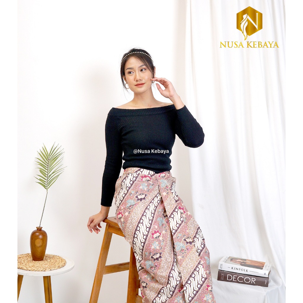 Jual Vol.2 Nusa_Kebaya Rok TERBARU Rok Remple Motif Batik / Rok Rumbai ...
