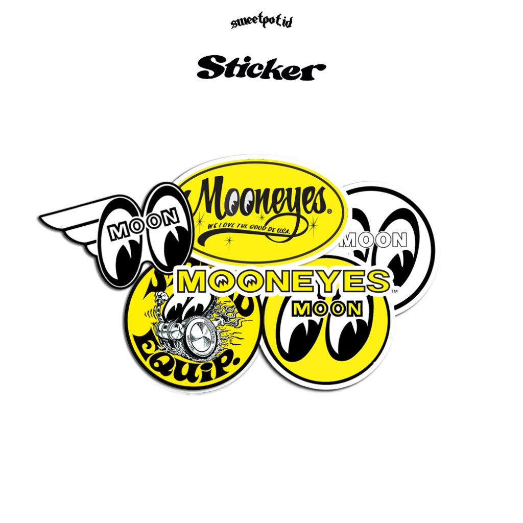 Jual STICKER "MOONEYES" EDITION | Shopee Indonesia