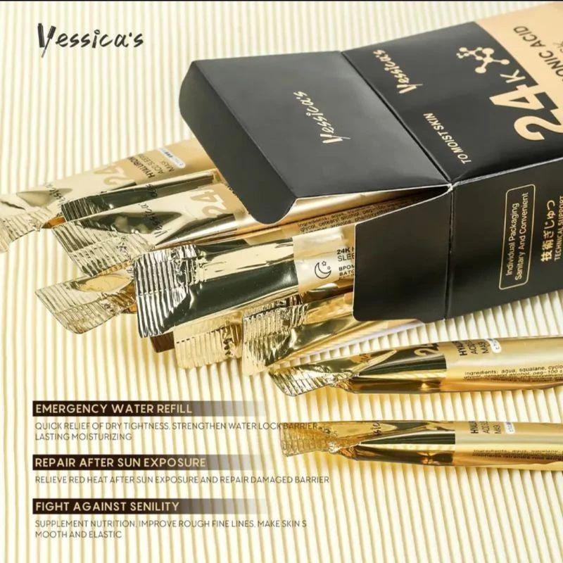 Jual Yessica Sleeping Mask 1 PC, Yessica's 24K Leave-On Sleeping Mask ...