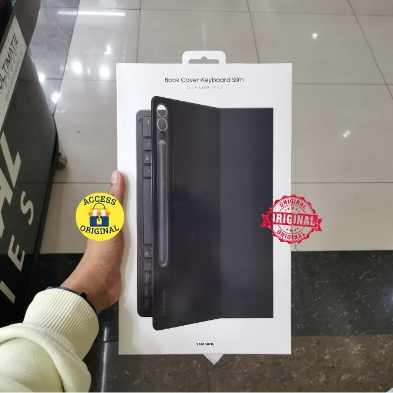 Jual Book Cover Keyboard Slim Version Samsung Tab S9 Plus Tab S9+ Case ...