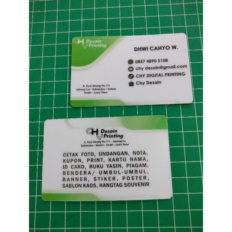 Jual Cetak Id card pvc | Shopee Indonesia
