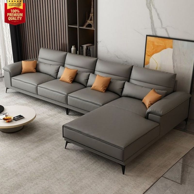 Jual SOFA L shape retro modern minimalis kekinian | Shopee Indonesia