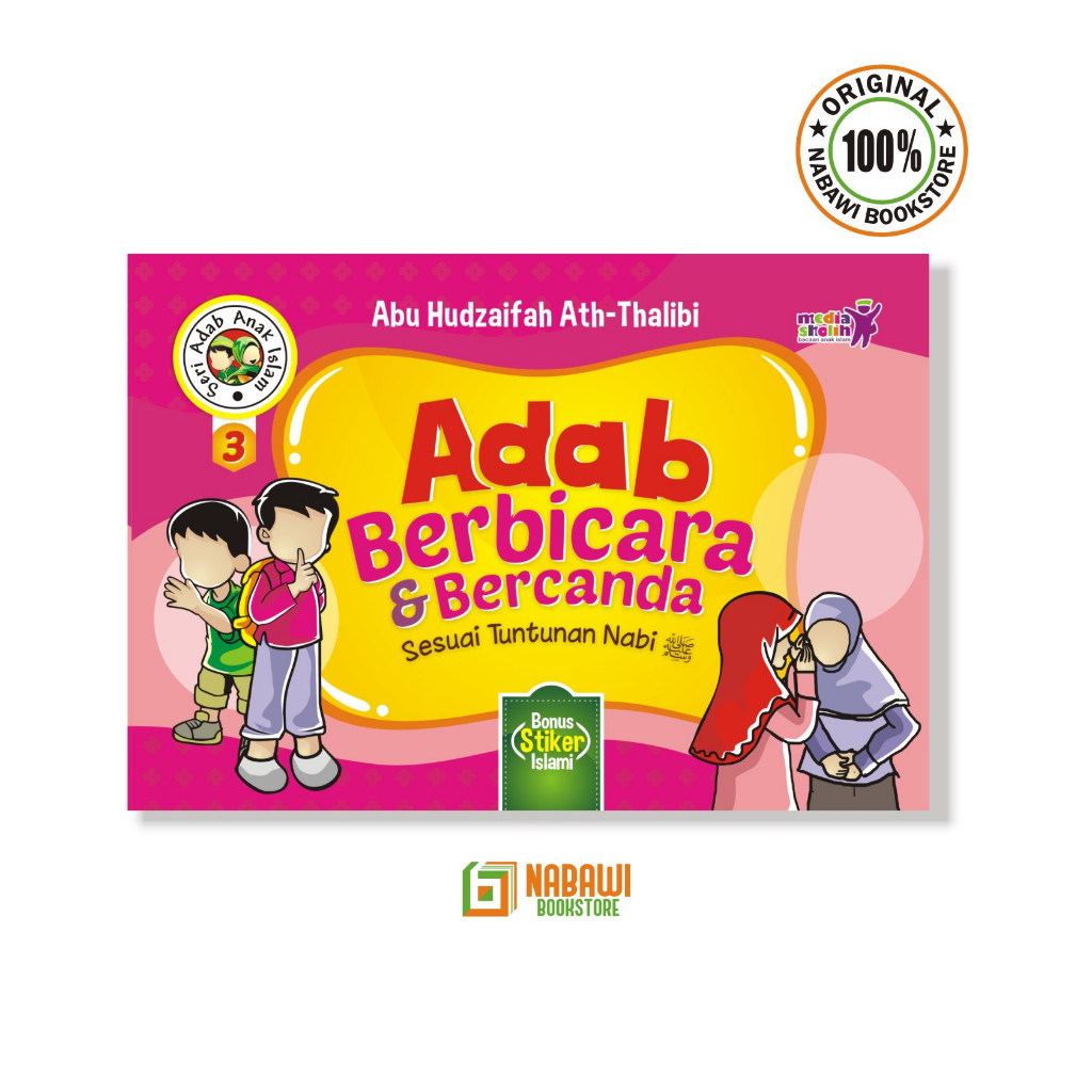 Jual Buku Bacaan Anak Islam | Penerbit Media Sholih - Adab Berbicara ...