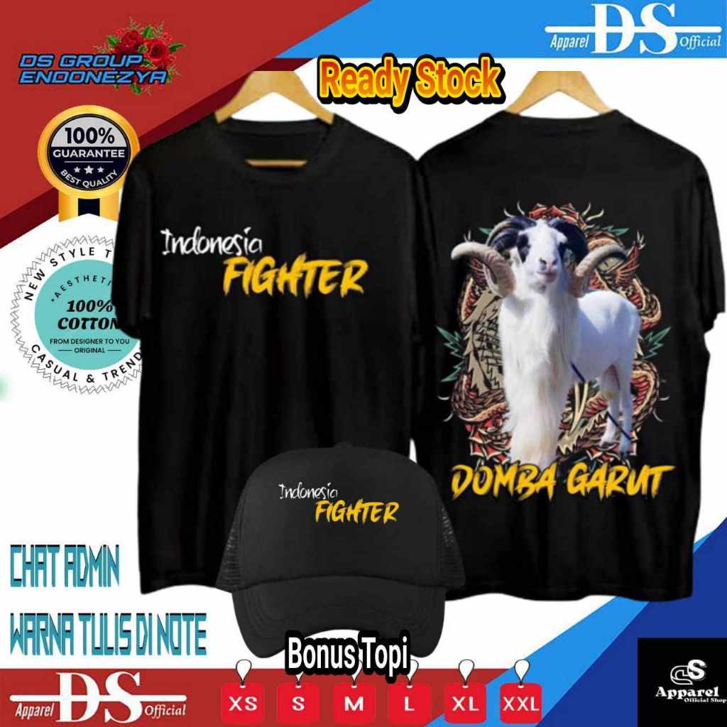 Jual KAOS SABON DOMBA GARUT INDONESIA FIGHTER BAHAN COTTON COMBED ... Jual KAOS SABON DOMBA GARUT INDONESIA FIGHTER BAHAN COTTON COMBED ...