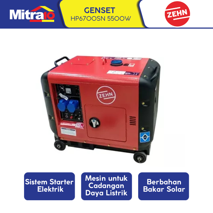 Jual Zehn Genset HP6700SN 5500 Watt Merah-Hitam | Shopee Indonesia Jual Zehn Genset HP6700SN 5500 Watt Merah-Hitam | Shopee Indonesia