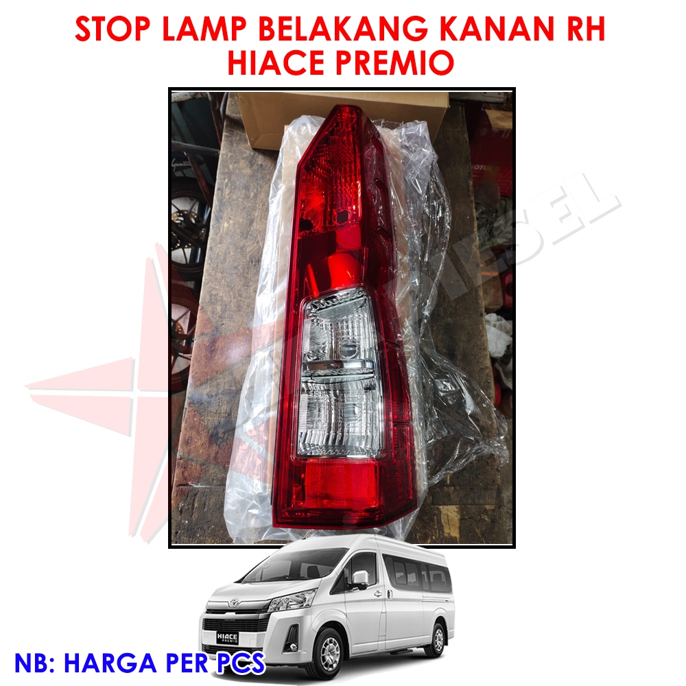 Jual LAMPU BELAKANG KANAN RH HIACE PREMIO STOP LAMP RH KANAN HIACE ...