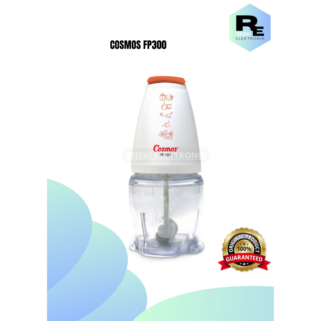 Jual COSMOS CHOPPER FP300 / FP 300 / FP-300 COSMOS Mini Food Processor 300mL FP-300 Chopper ...