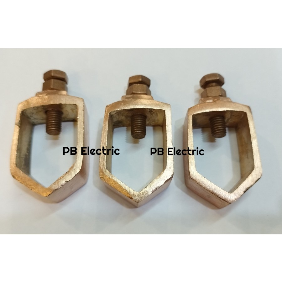 Jual Klem Cincin 1 Inch / Ground Rod Clamp Grounding 1 inch | Shopee ...