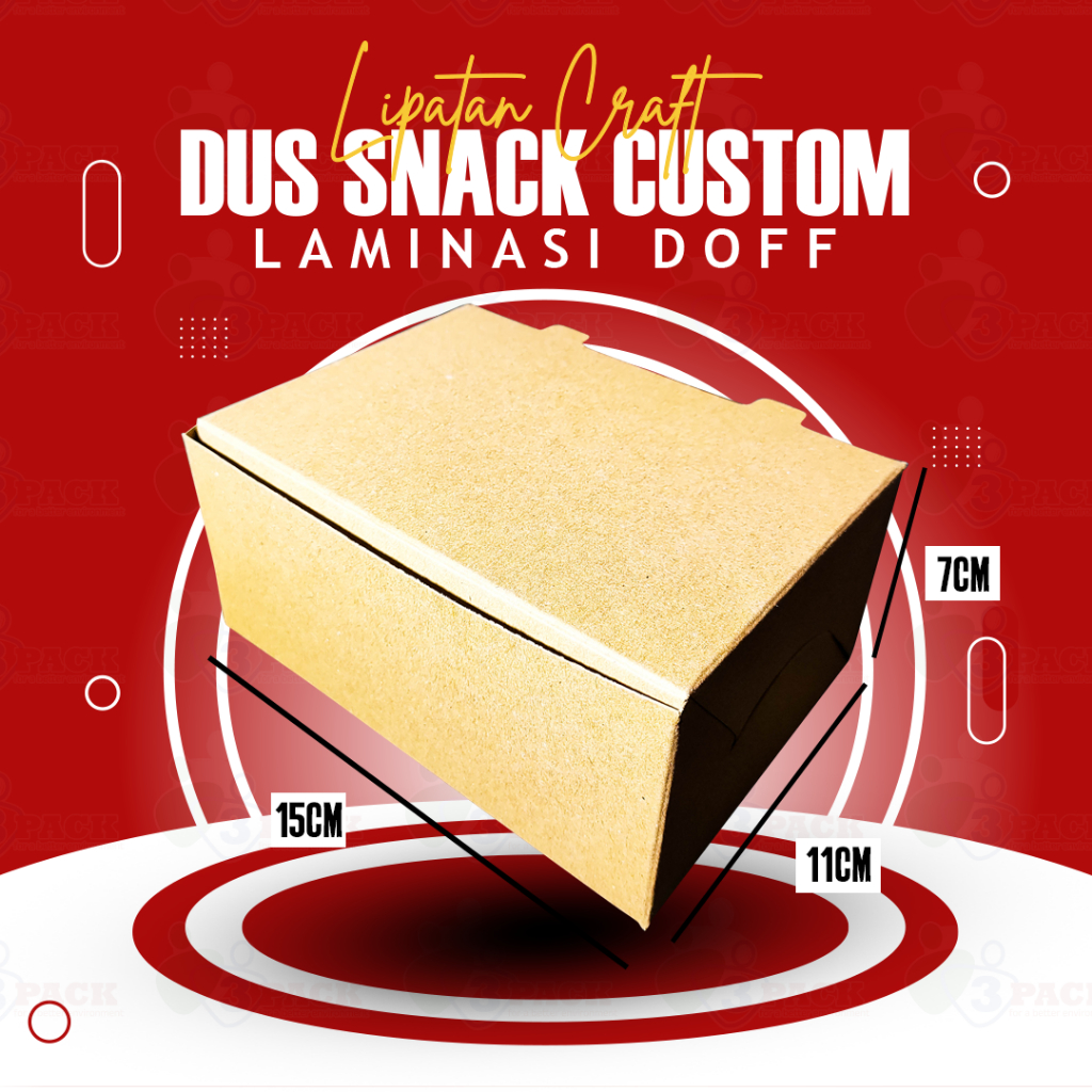 Jual kotak kue/snack box kue /jajan pasar ukuran15x11x7 | Shopee Indonesia
