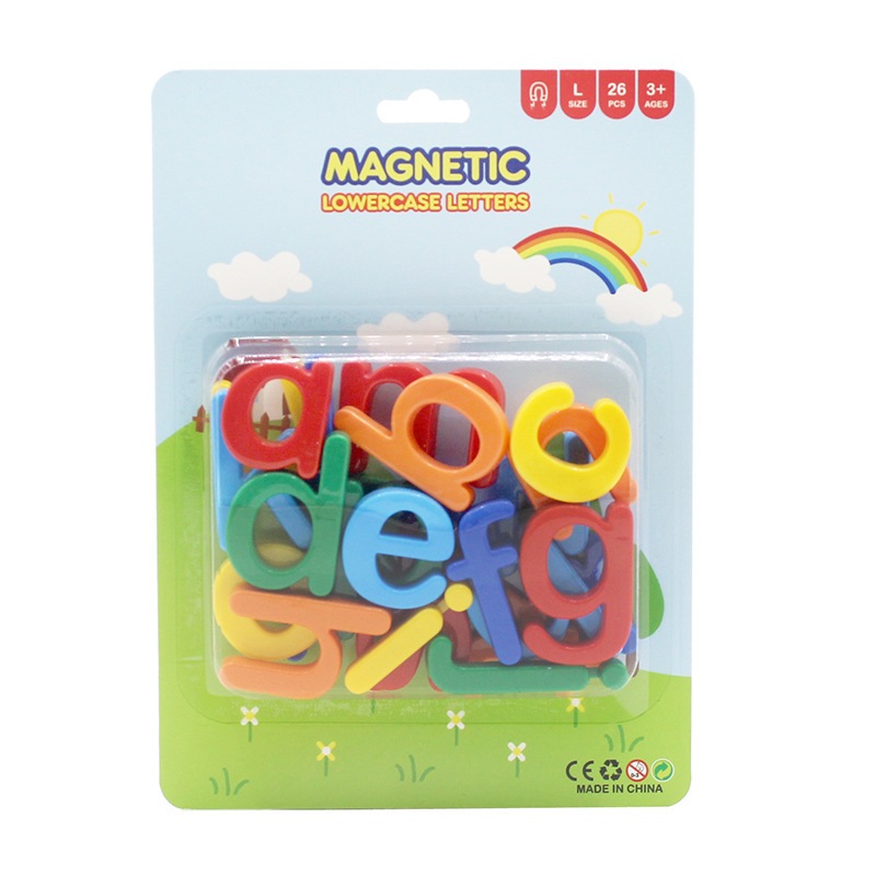 Jual Mainan Edukasi/ Alfabet Magnetik Kayu/Huruf Magnet Besar/Angka ...