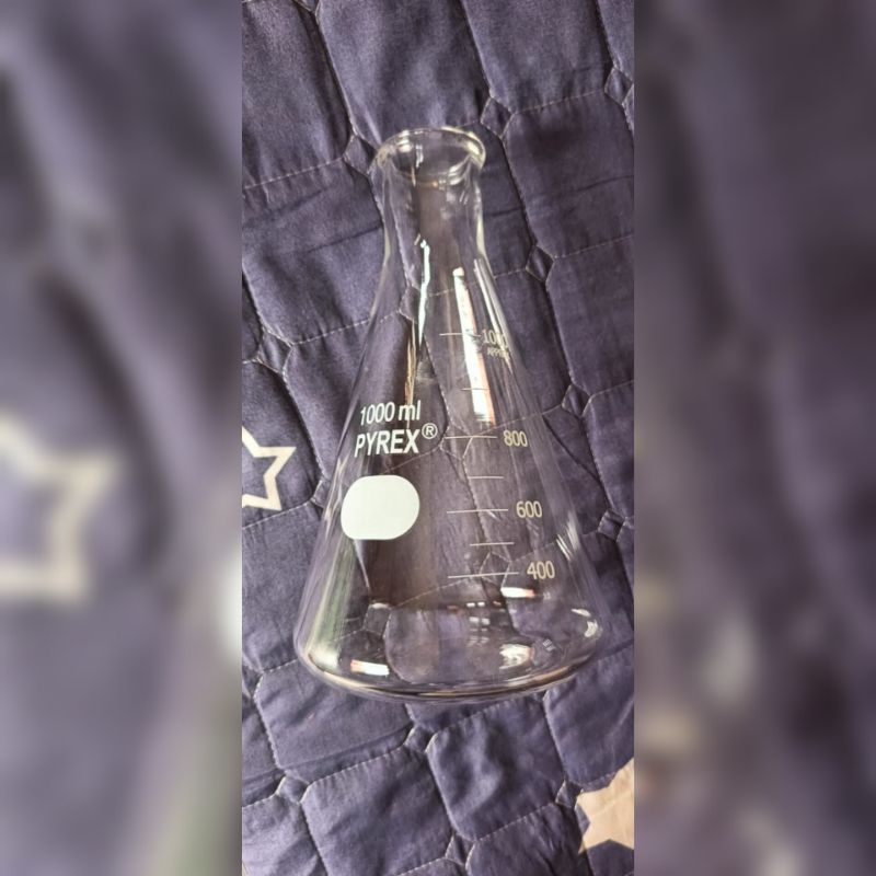 Jual ERLENMEYER FLASK CAP 1000ML PYREX | Shopee Indonesia