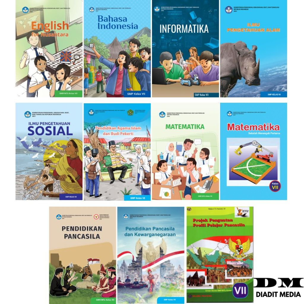 Jual Buku Paket SMP Kelas 7 / VII Kurikulum Merdeka - Kemendikbud ...