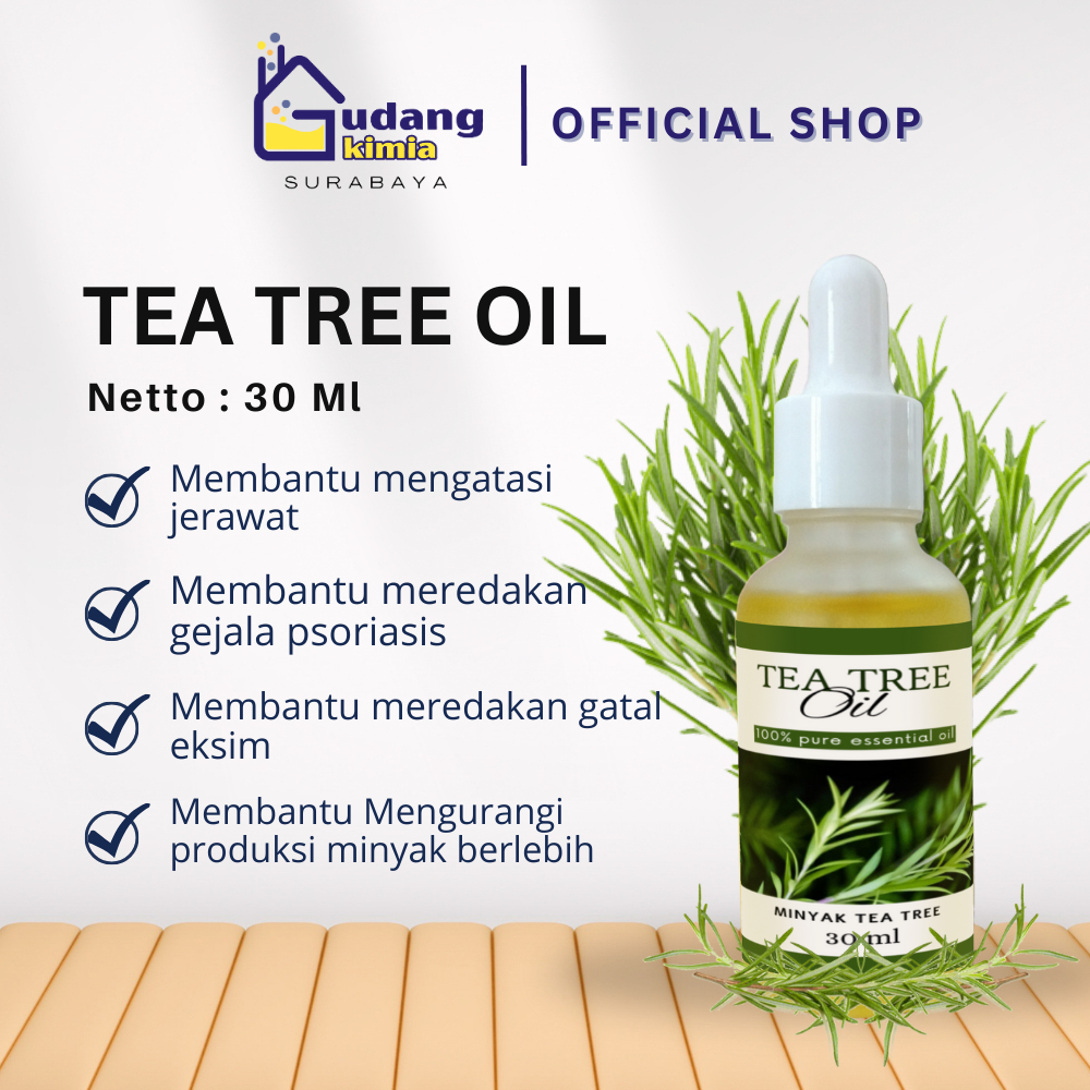 Jual Tea Tree Oil / Minyak Tea Tree / Essential Oil 30 ML | Shopee Indonesia