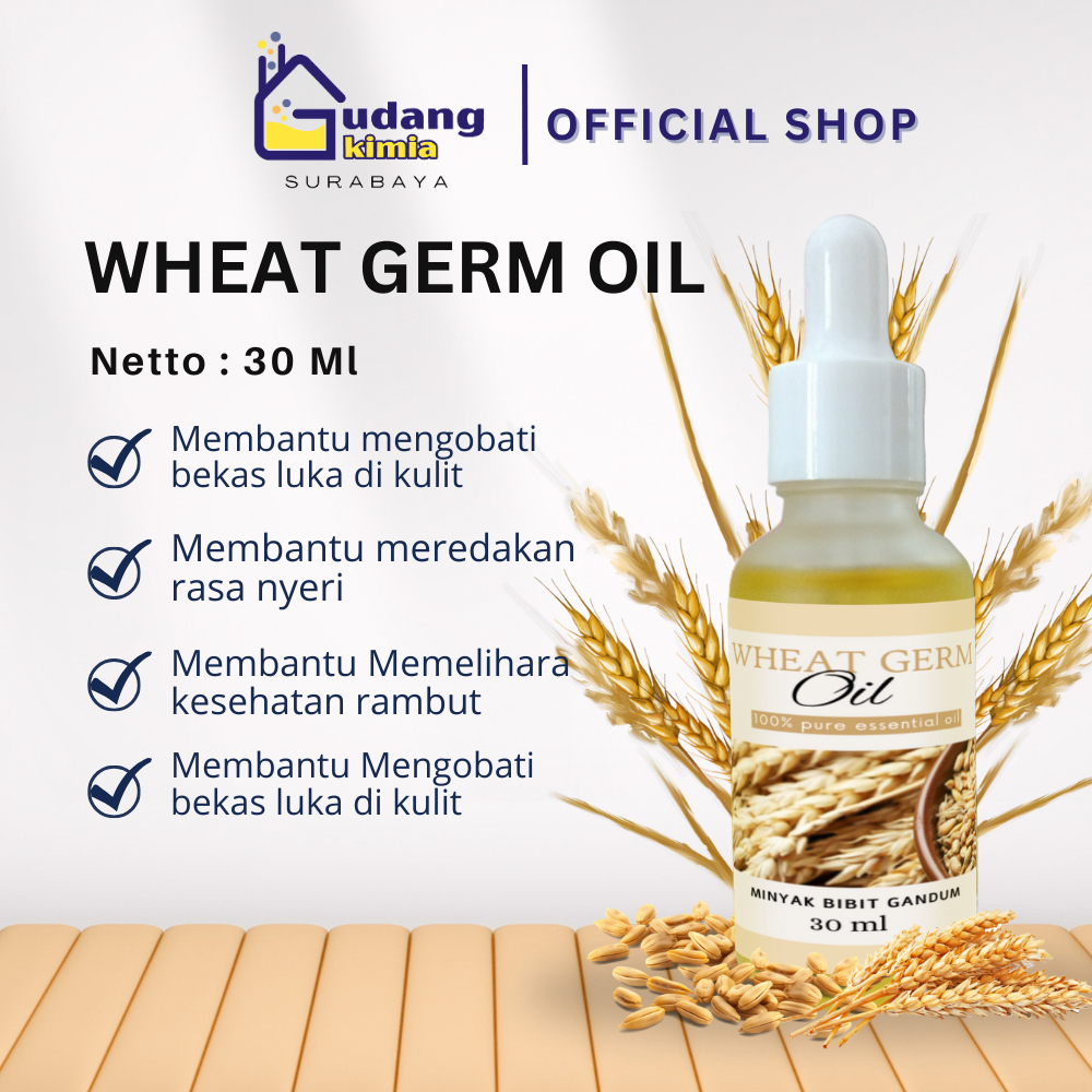 Jual Wheat Germ Oil / Minyak Bibit Gandum / Essential Oil 30 ML ...