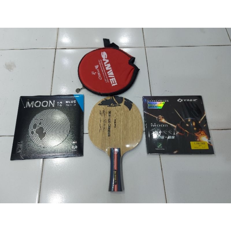 Jual sanwei fighter carbon dan Moon 12 blue dan moon speed limited ...