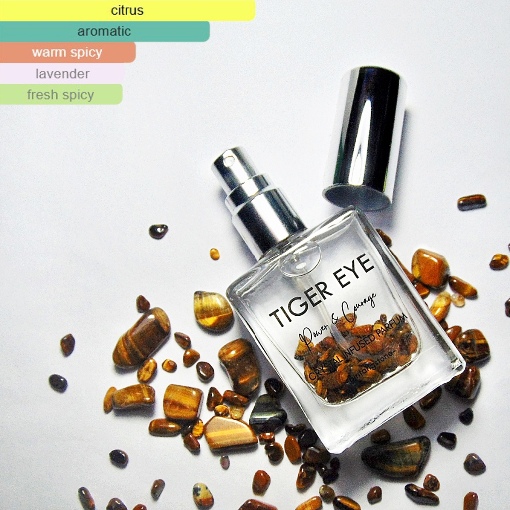 Jual Tiger Eye Perfume Crystal Infused Perfume Parfum Aroma Tiger Eye ...
