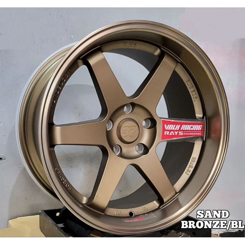 Jual velg mobil r18 lebar 9,5 VOLKRAYS TE37 SL CELONG velg racing mobil ring 18 Innova Reborn ...
