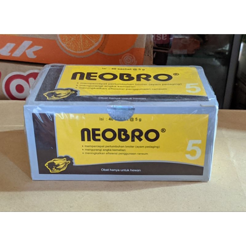 Jual Neobro 1 Box 40 Sachet isi 5 Gram Multivitamin Penambah Nafsu ...