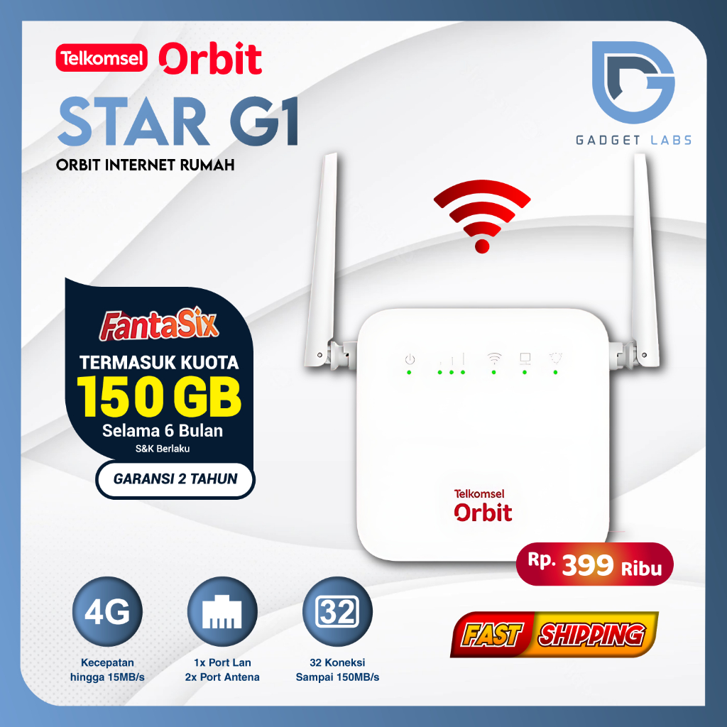 Jual Telkomsel Orbit Star G1 Modem Router Advan 4G Wifi - Garansi Resmi ...