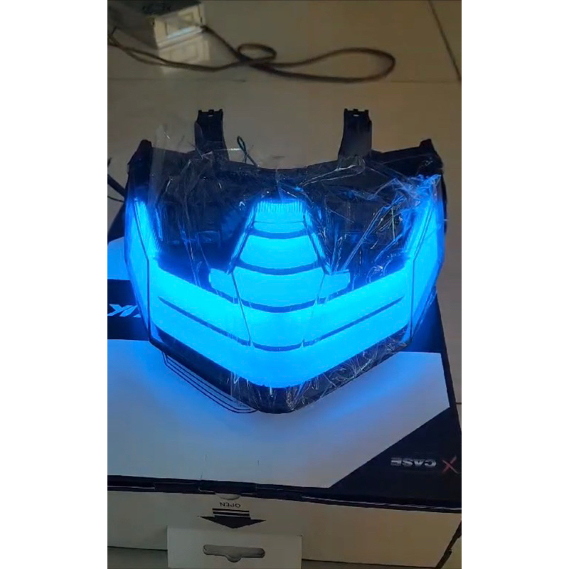 Jual LAMPU STOP BELAKANG VARIO X-CASE STOPLAMP LED MODEL JPA 8 MODE SEN ...