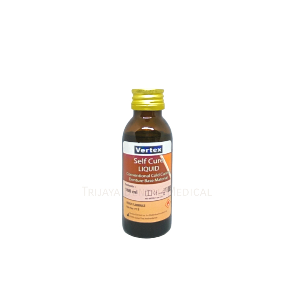 Jual Trijaya Dental Medical Liquid Acrylic Vertex Self Cure 100 ml ...