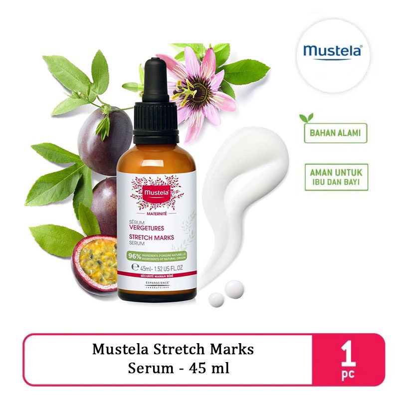 Jual MUSTELA Maternity Strechmark Serum 45ml | Serum Oil Menyamarkan ...