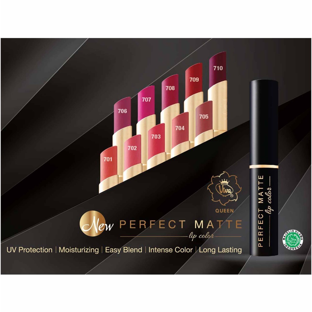 Jual Viva Queen Perfect Matte Lip Color | Shopee Indonesia