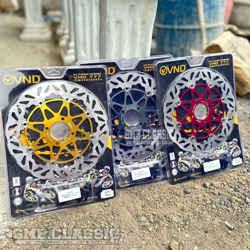 Jual PIRINGAN DEPAN CAKRAM VND 777 300MM JUPITER Z F1ZR VEGA CNC ...
