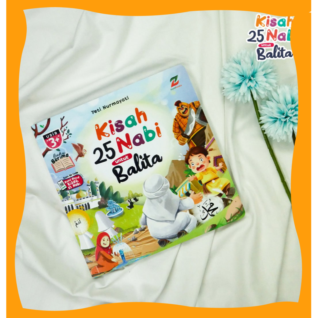 Jual buku cerita 25 kisah nabi dan rasul rosul lengkap anak islami bergambar untuk balita hard ...