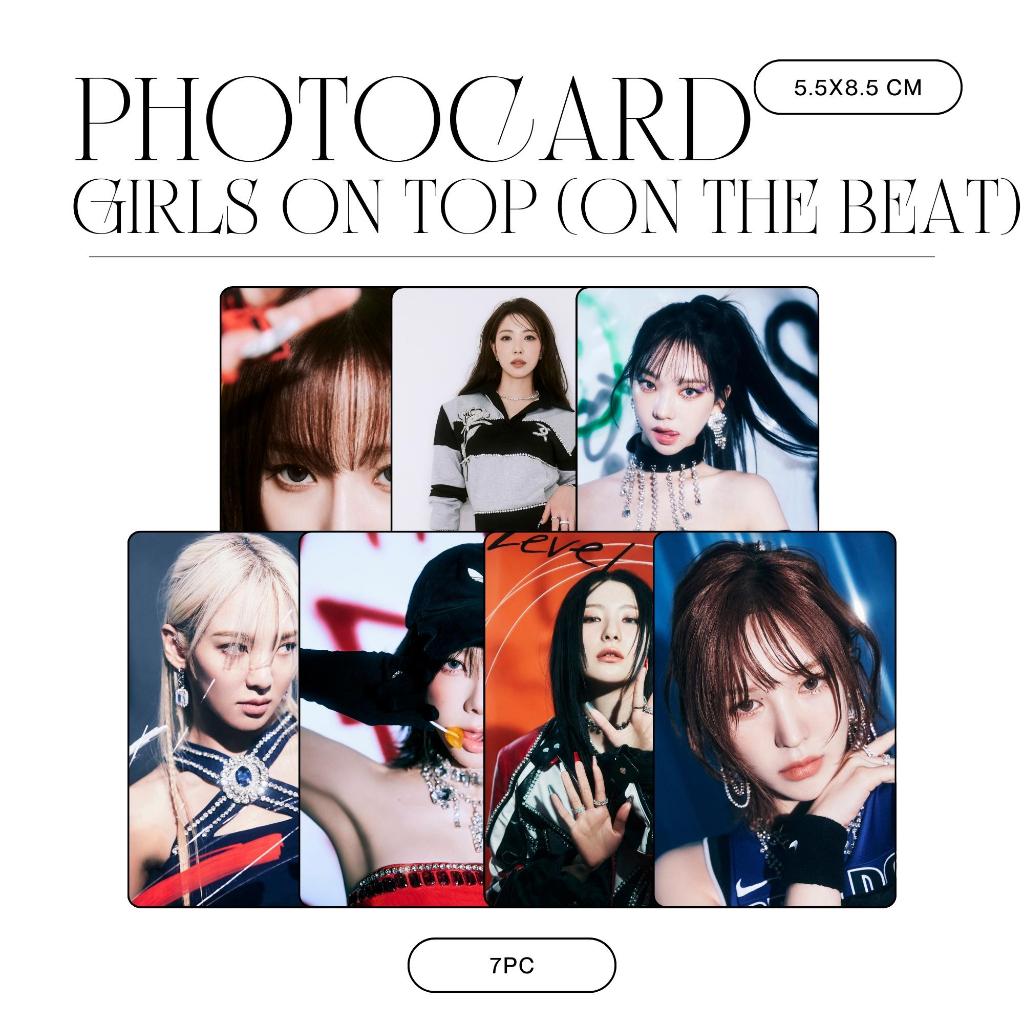 Jual PHOTOCARD GIRLS ON TOP STAMP ON IT (ISI 8 PCS + LAMINASI 2 SISI ...