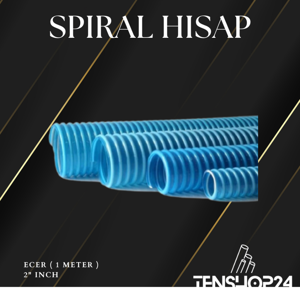Jual Selang Air Spiral 2" inch Jual ecer meteran Harga per 1 Meter ...