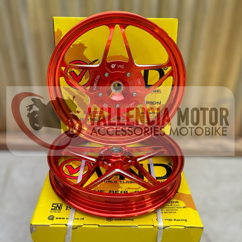 Jual VND Velg Racing VSpeed v2 185x14 & 215x14 / Vario 125 / Vario 150 / Beat / Scoopy / Genio ...
