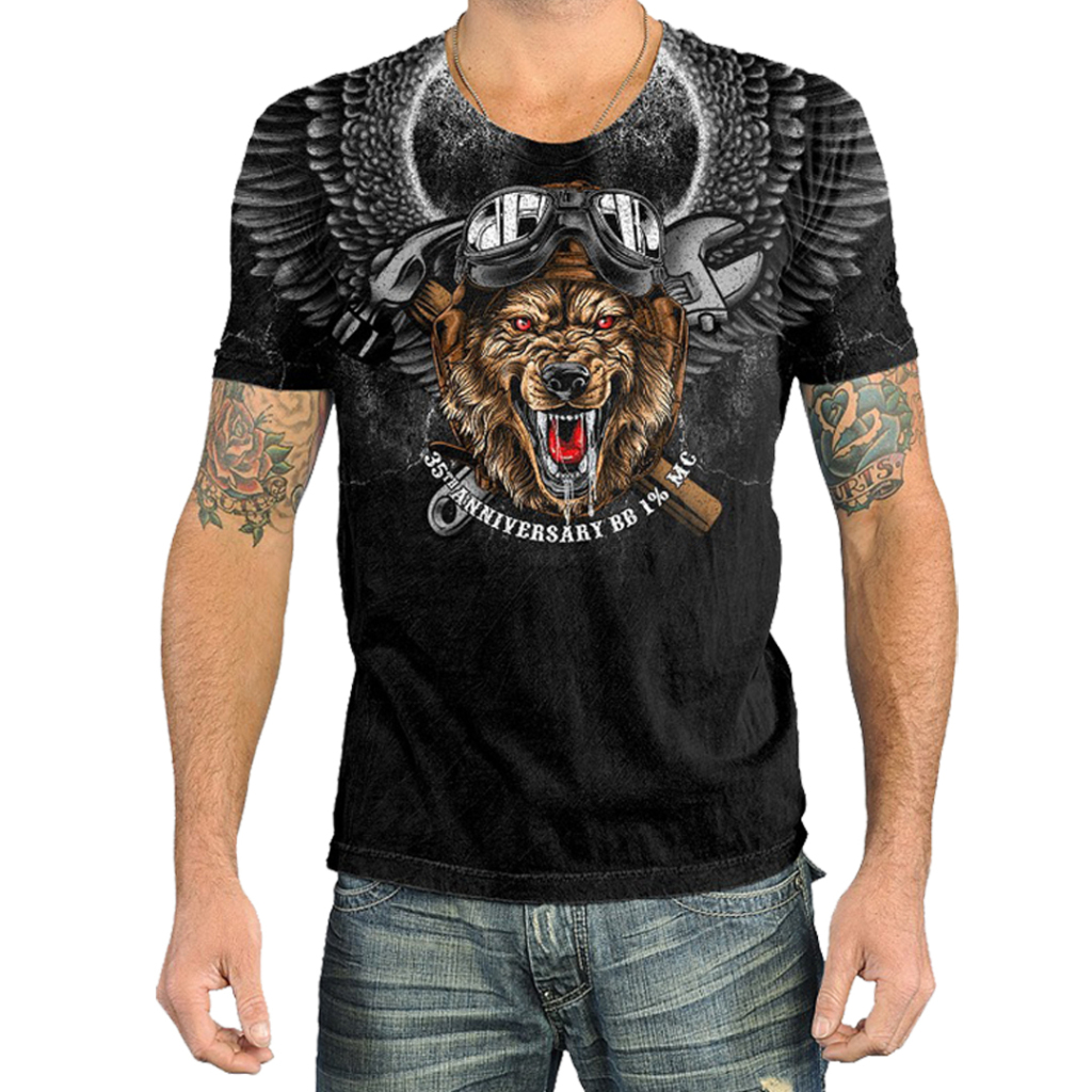 Jual Kaos Bikers Brotherhood 1% MC Brothers of the klan Official 35th ...