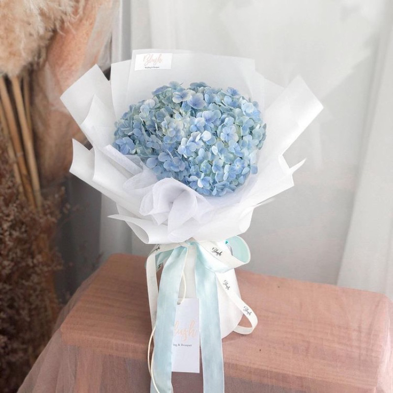 Jual Bouquet Hydrangea fresh | Fresh flower buket bunga hydrangea ...