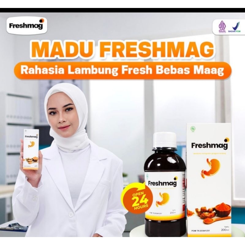 Jual Freshmag 100% original Madu Lambung solusi maag dan Gred | Shopee ...