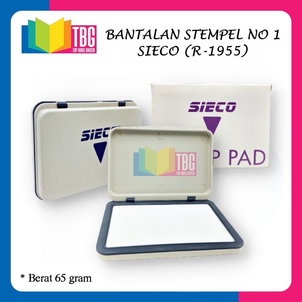 Jual 1 PCS BANTALAN STEMPEL NO 1 SIECO STAMP PAD BAK STEMPEL (R-1955) | Shopee Indonesia
