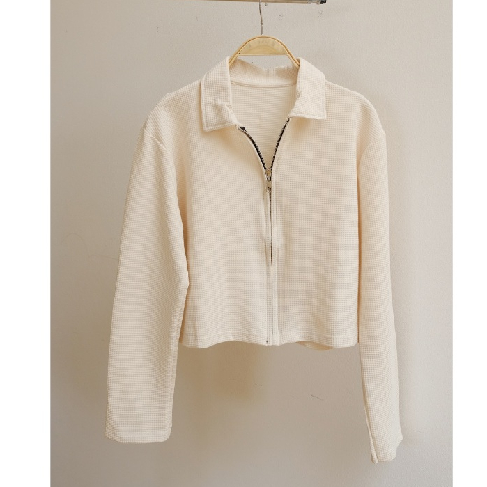 Jual Caerys - Gwen Zipper Top - Atasan Wanita Kekinian | Shopee Indonesia