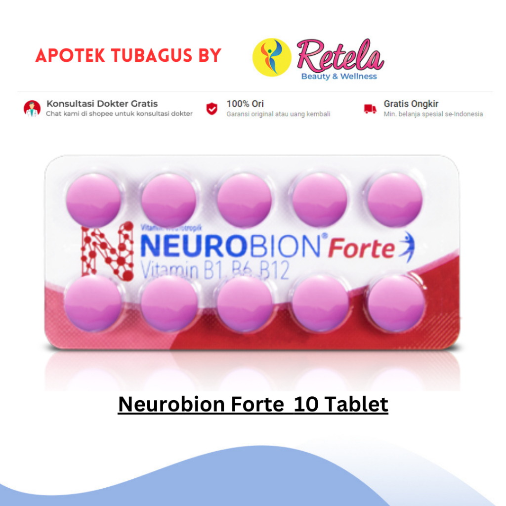 Jual Neurobion Forte 10 Tablet | Shopee Indonesia