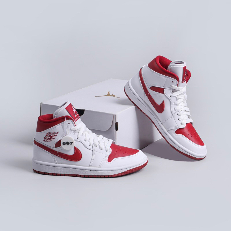 Jual Air Jordan 1 Mid Reverse Chicago | Shopee Indonesia