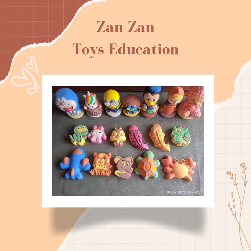 Jual 10 Pcs Patung Gypsum 2D ( Hanya Patung ) | Shopee Indonesia