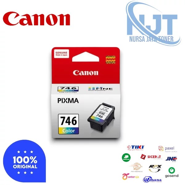 Jual Tinta CANON 746 Color ORIGINAL | Shopee Indonesia
