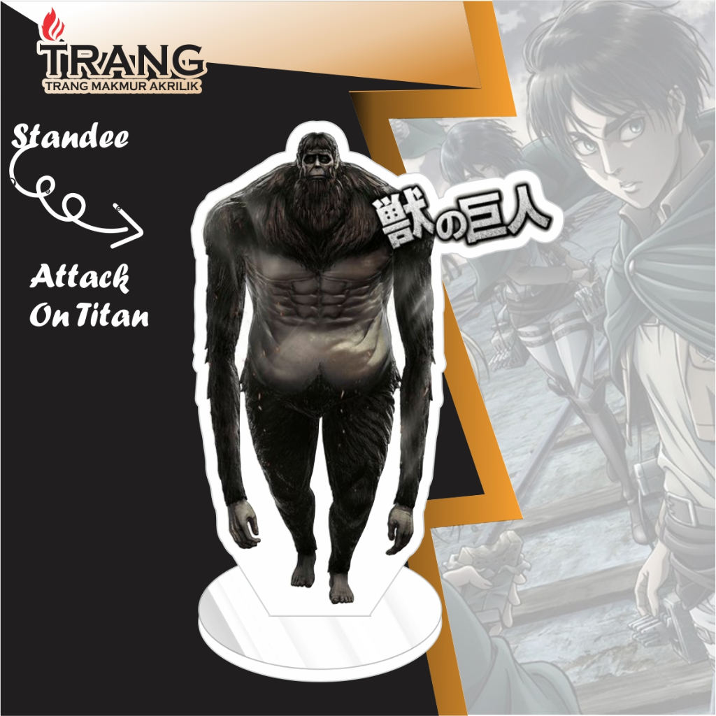 Jual Standee Figure Akrilik Attack On Titan Final / Standing Action ...