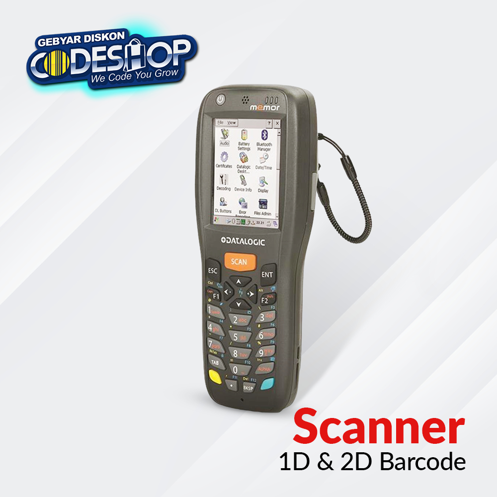 Jual Datalogic Memor X3 Mobile Scanner Barcode 2D Imager PDA PDT Android | Shopee Indonesia