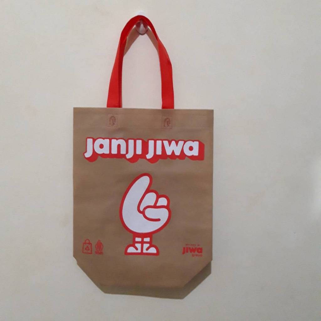 Jual Tas Belanja Janji jiwa, MCD, Imperial, Apple Lab, JCO, Holland ...