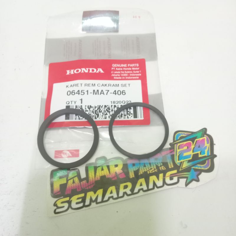 Jual 06451-MA7-406 SEAL SET PISTON KARET REM CAKRAM SET CB 150 R CBR 150R SONIC 150 | Shopee ...