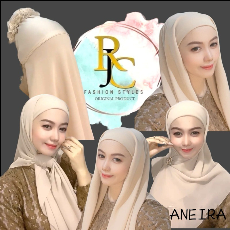 Jual HIJAB SQUARE SEGI EMPAT INSTAN INNER CEPOL TURKY 2 LAYER CERUTY BABY DOLL(115 x 115 ...