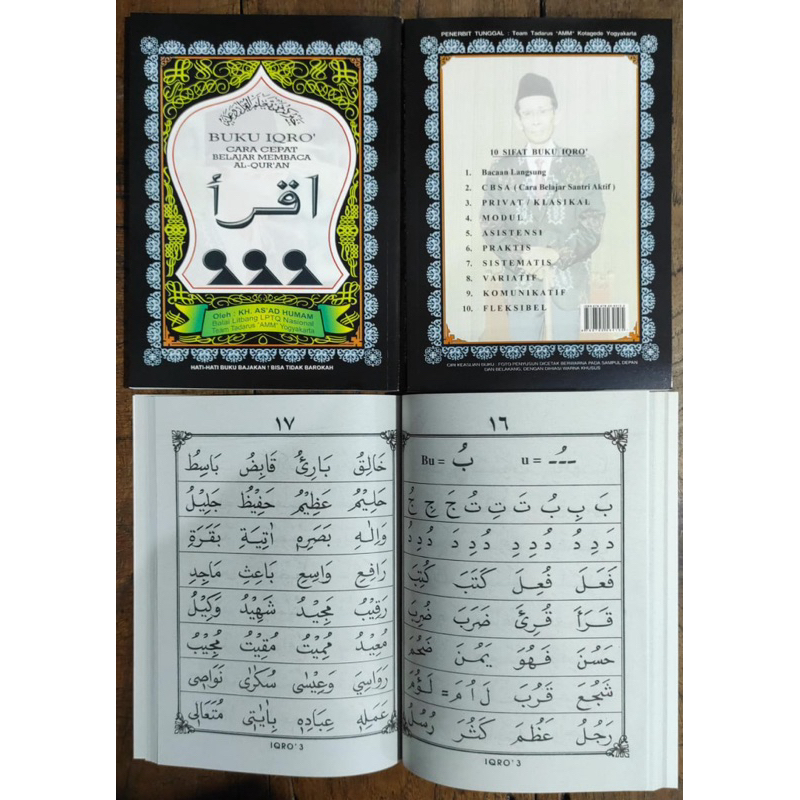 Jual ORIGINAL BUKAN BAJAKAN IQRO BESAR | BUKU IQRO | IQRO BESAR HITAM ...