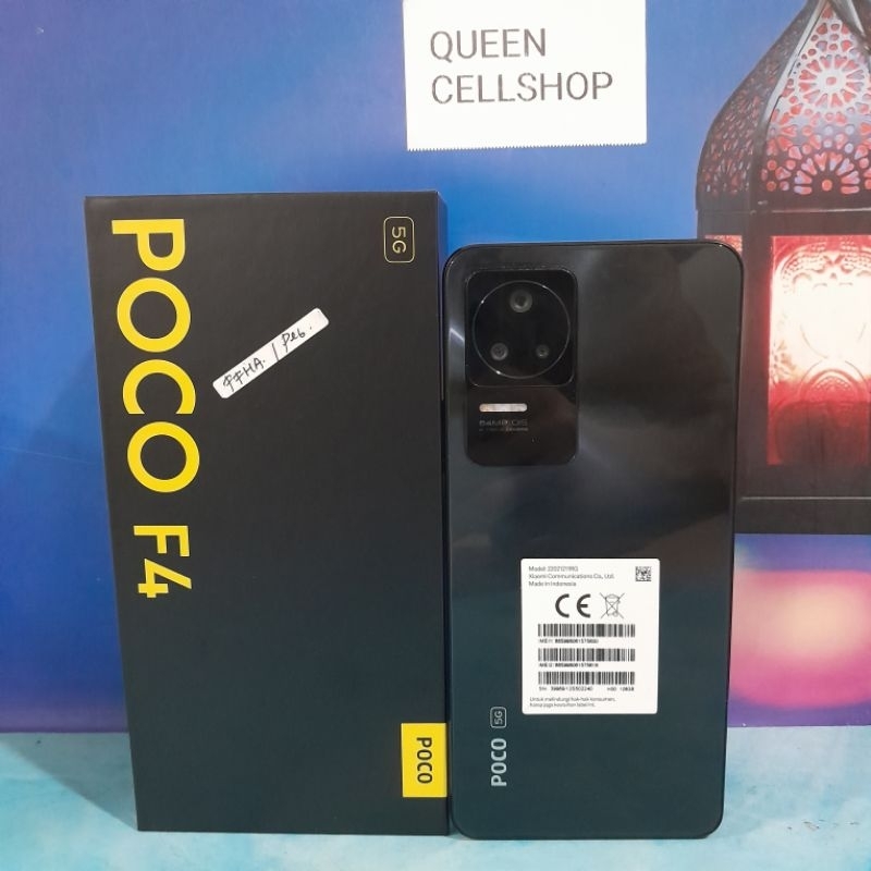 Jual xiaomi poco F4 5G 6/128 8/256GB SECOND FULLSET | Shopee Indonesia